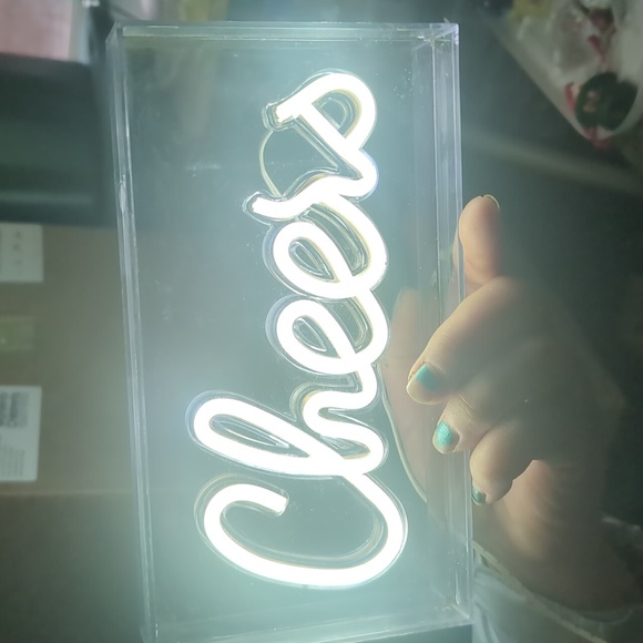 Source Unknown | Wall Decor | Available A Vintage Cheers Lighted Sign ...